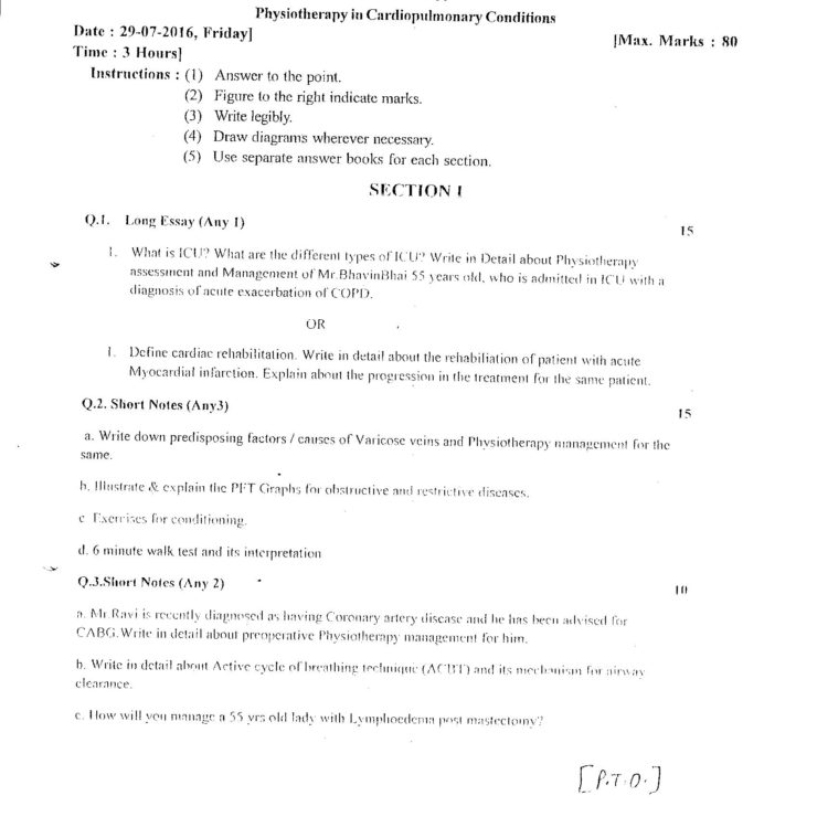 Question Papers – AIMS – Ahmedabad Institute of Medical Sciences