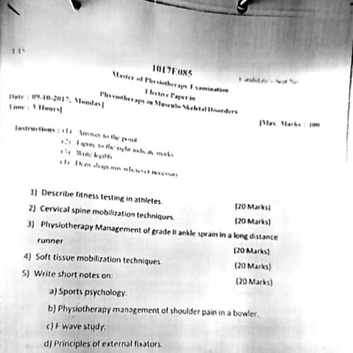 Question Papers – AIMS – Ahmedabad Institute of Medical Sciences